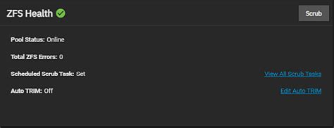 Managing Pools Truenas Documentation Hub