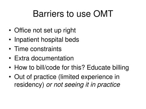 Ppt Omt Billing And Coding Powerpoint Presentation Free Download Id
