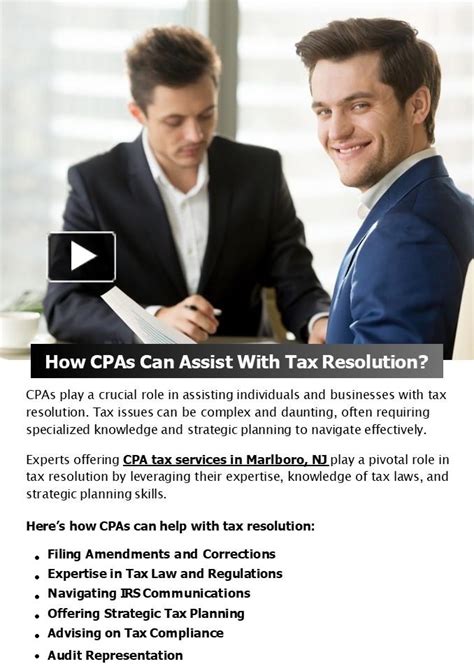 PPT How CPAs Can Assist With Tax Resolution PowerPoint Presentation Free To Download Id