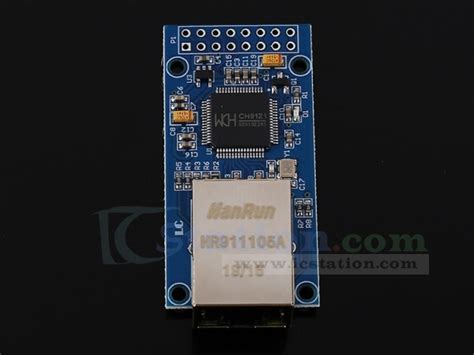 Dc 33v 5v Ch9121 Ethernet Network Module Uart To Rj45 Converter Tcpip