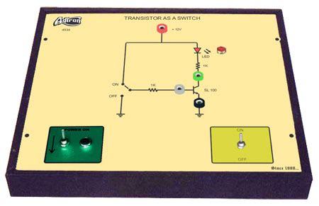 Transistor As A Switch Trainer Adtron Technologies