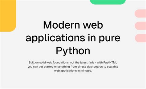 Fasthtml Making Python Web App Creation Easier Geeky Gadgets