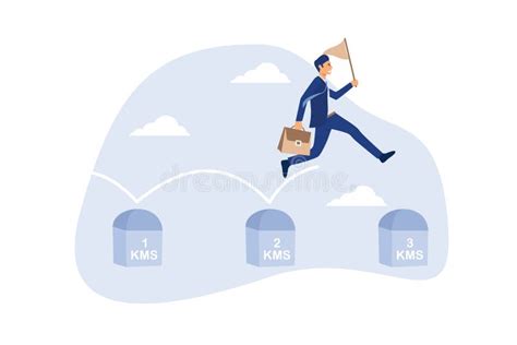 Journey Or Execution To Achieve Business Success Concept Skillful