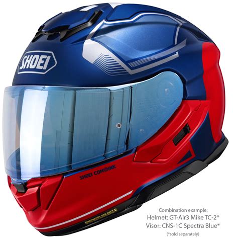 Visor Cns 1c Spectra Blue Gt Air3 Full Face Helmets Visors