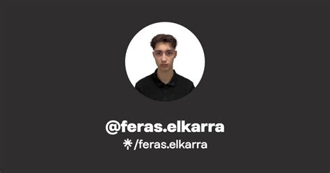 Feras Elkarra Instagram Tiktok Linktree