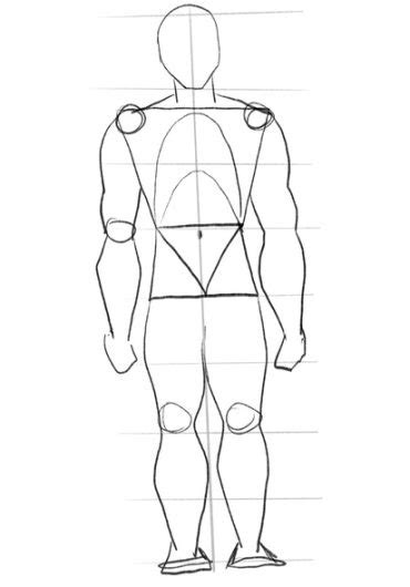 how to draw a body male and female step by step guide