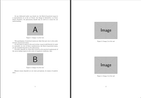 endfloat place selected float at end of document tex latex stack