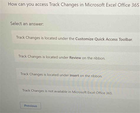 Solved How Can You Access Track Changes In Microsoft Excel Office 365