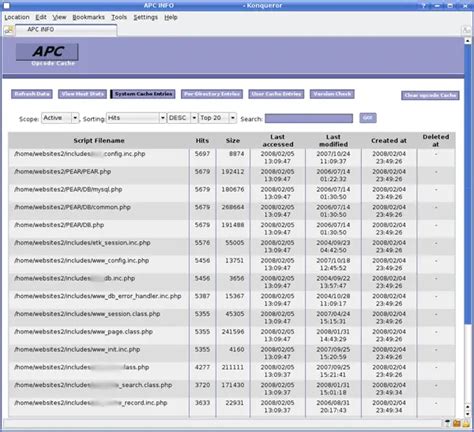 Displaying PHP APC Cache Information The Electric Toolbox Blog