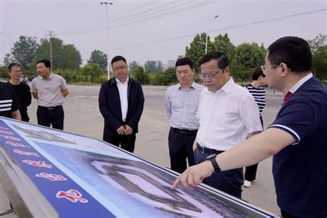 区委书记宋健调研重点项目蚌埠市淮上区人民政府