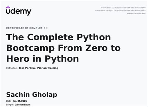 Sachin Gholap On Linkedin Udemy Python Coding Programming Techskills