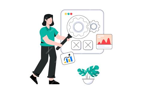 Premium Vector Web Optimization Flat Style Design Vector Illustration Stock Illustration