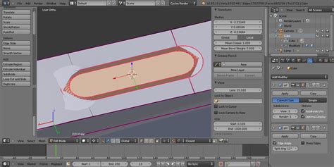 Subsurf Modifier Artifact Problem Modeling Blender Artists Community