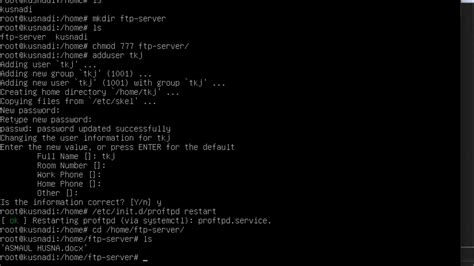 cara instalasi dan konfigurasi ftp server pada debian 10 buster