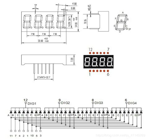 树莓派gpio入门四 ：用数码管做个简单的计数器show Digit Csdn博客