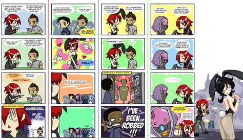 Mass Effect 4koma By Oranjielub On Deviantart