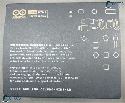 Arduino UNO Mini Limited Edition Acortes Software