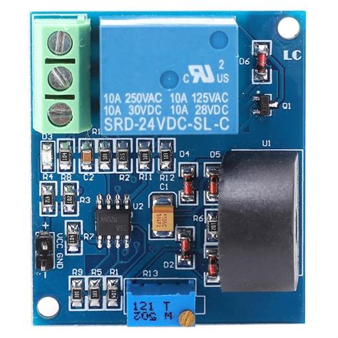 Xguli Overcurrent Protection Sensor Module Ac Current Detection 24v