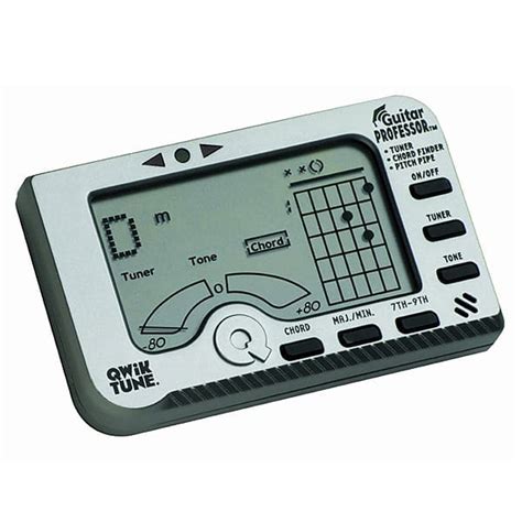 Qwik Tune The Guitar Professor Tuner Pitch Pipe Chord Reverb Qwik Tune The Guitar Professor Tuner Pitch Pipe Chord Reverb