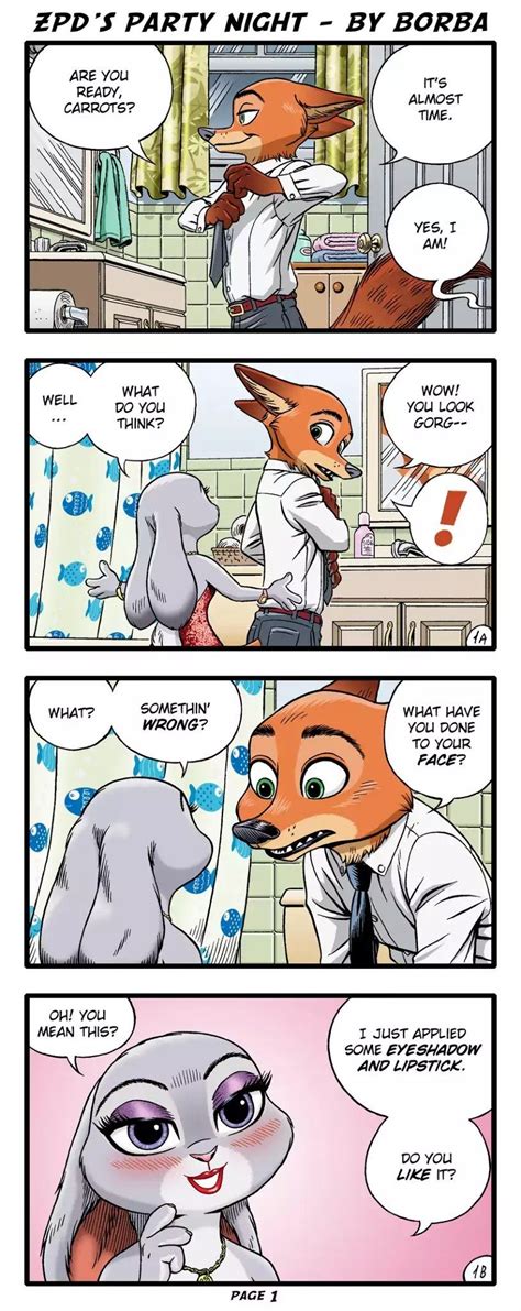 Judy Hopps And Nick Wilde Comic Aviationklim