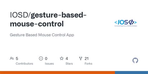 Github Iosdgesture Based Mouse Control Gesture Based Mouse Control App