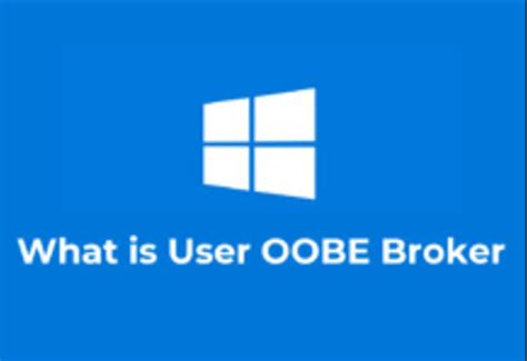 Что такое брокер Oobe пользователя Как его отключить Mekano Tech
