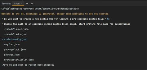create a mini ui with the esmf javascript sdk bosch semantic stack