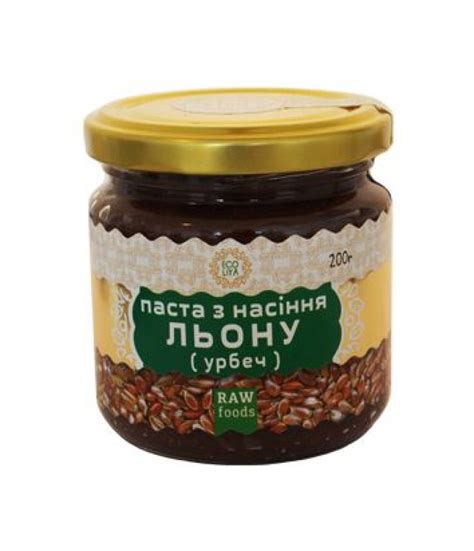 Купити Паста з насіння льону (урбеч) 200г в інтернет магазині