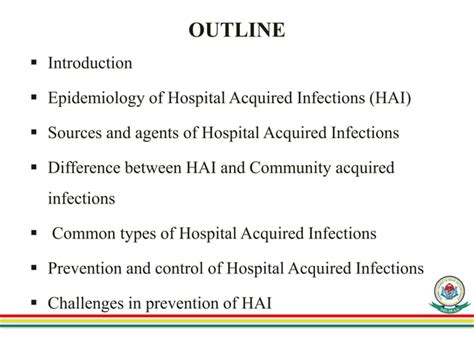 Hospital Acquired Infections And Health Associated Infections Pptx
