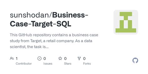 Github Sunshodanbusiness Case Target Sql This Github Repository Contains A Business Case