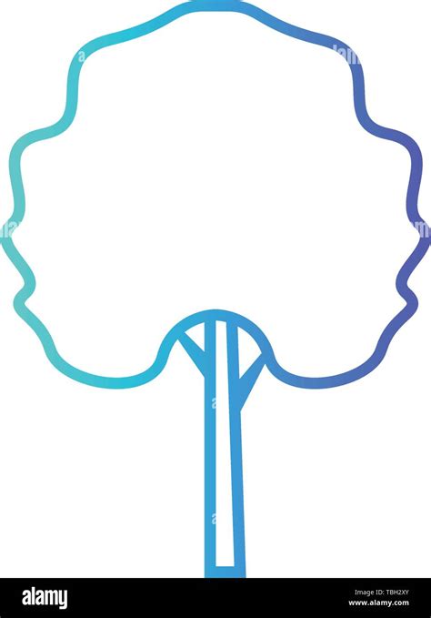 Flat Tree Icon Vector Stock Vector Image Art Alamy