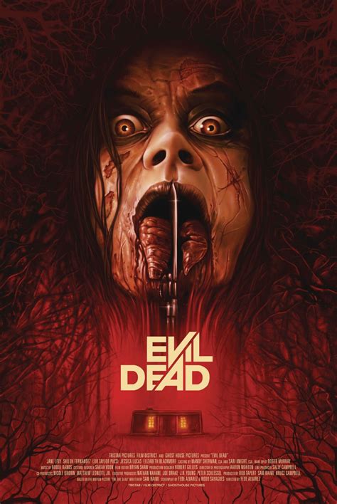 Evil Dead Poster By Nickchargeart