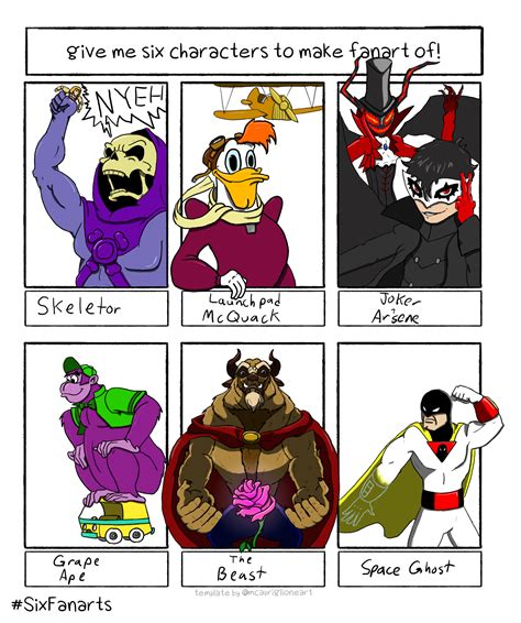 Six Fan Arts Challenge By Broltaire On Newgrounds
