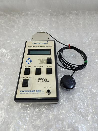 Used International Light Radiometer Photometer Il 1400 For Sale In
