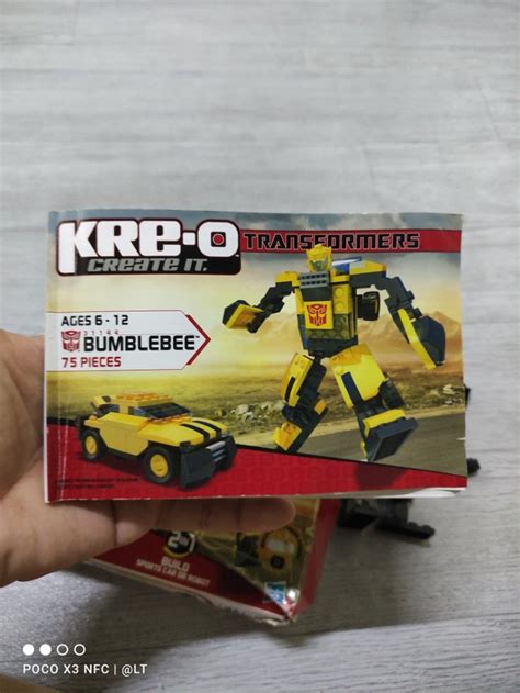 Hasbro Kre O Transformers Bumblebee Hobbies And Toys Toys And Games On Carousell