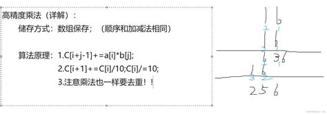图解理解：高精度计算的算法原理与实现 csdn博客