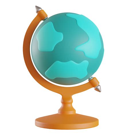 Globe Standing In Classroom Library Or Etc 21507467 Png