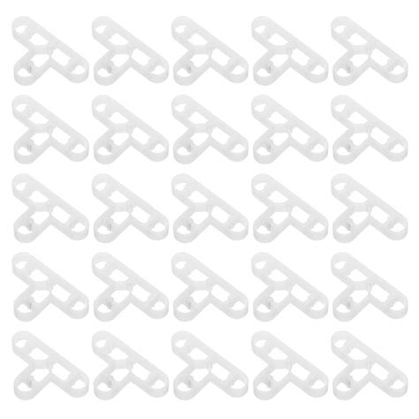 Ounona 100pcs Tile Leveling Spacers Tile Positioning Tool For Ceramic Tile Installation Plastic