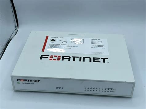 Fortinet Fortigate 60e Fg 60e Network Security Firewall No Power Cable Eur 157 49 Picclick Fr