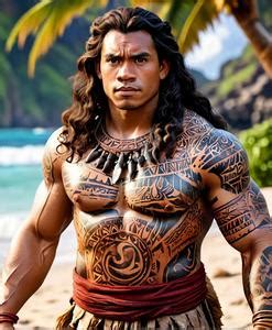 Moana Costume Male Face Swap Id
