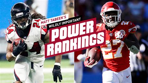 Tabeeks Wildly Important Nfl Power Rankings Falcons And Chiefs 1 2