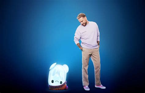 Rons Gone Wrong Adult Looking At Robot Wallpaper Wallpapersok