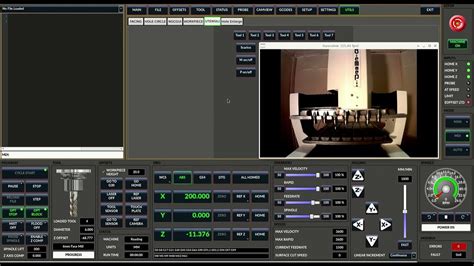Atc With Linuxcnc Ethercat Qtdragon Hd Gui Youtube