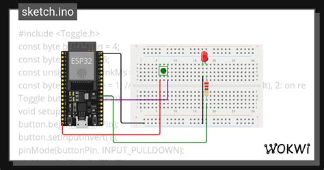 Pull Up Pull Down Wokwi Esp32 Stm32 Arduino Simulator