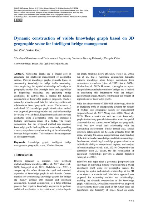 Pdf Dynamic Construction Of Visible Knowledge Graph Based On 3d