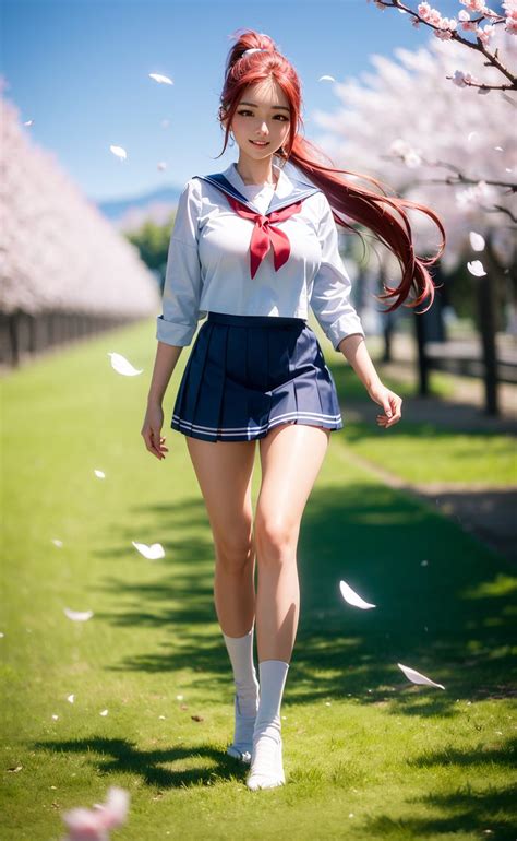 AI Art Girls On Twitter Artist By AIbot Anime Animegirl