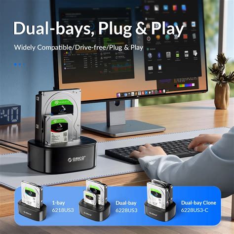 Orico Hdd Docking Station Usb Support Tb Hdd Us Shopee Malaysia