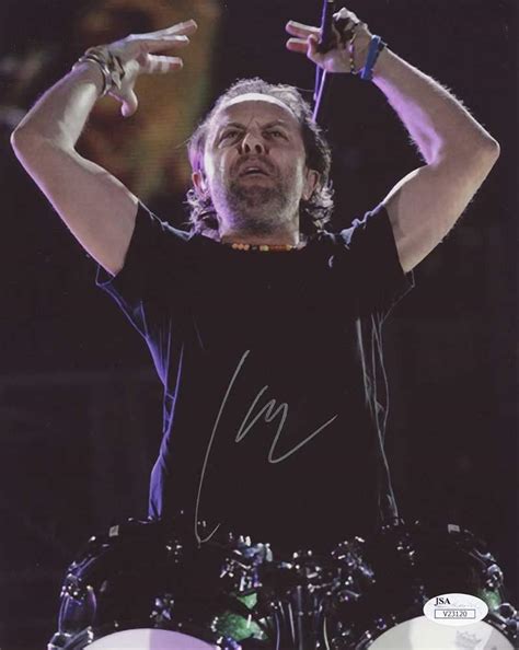 Lars Ulrich 8x10 Photo Signed Autographed Authentic Jsa Coa Compatible