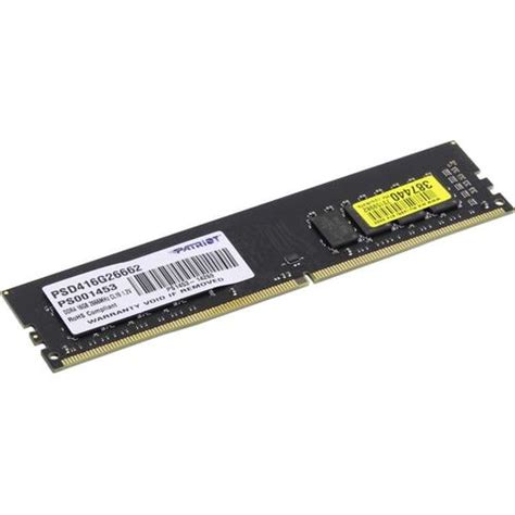 Модуль памяти Patriot Signature DDR4 1x 16 Гб — купить, цена и ...