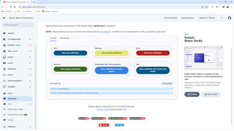 Notification Click Not Functioning Radzen Blazor Components Radzen